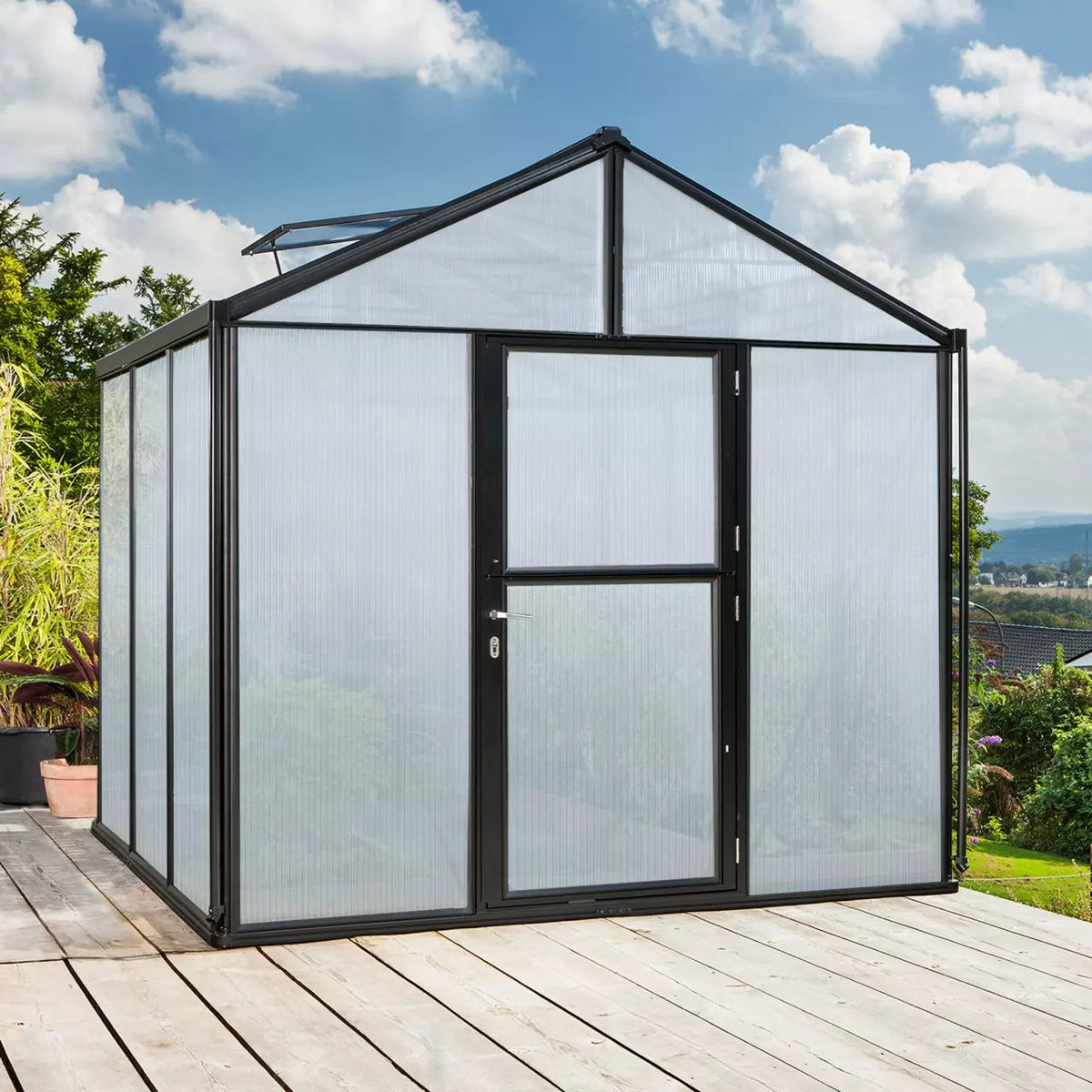 Invernadero Cultura Policarbonato - 6,2m² – Macetas & Co